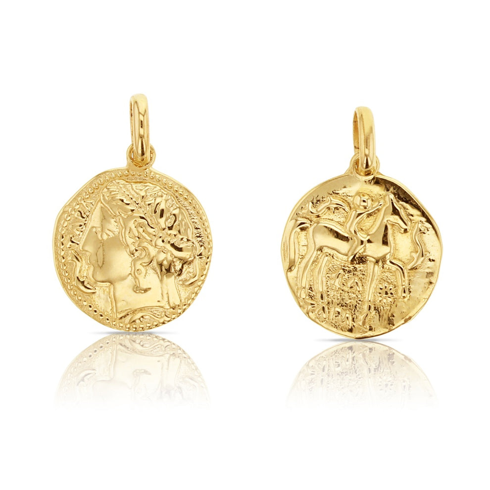 Ancient Greek Medallion Pendant – Enigma Jewellers